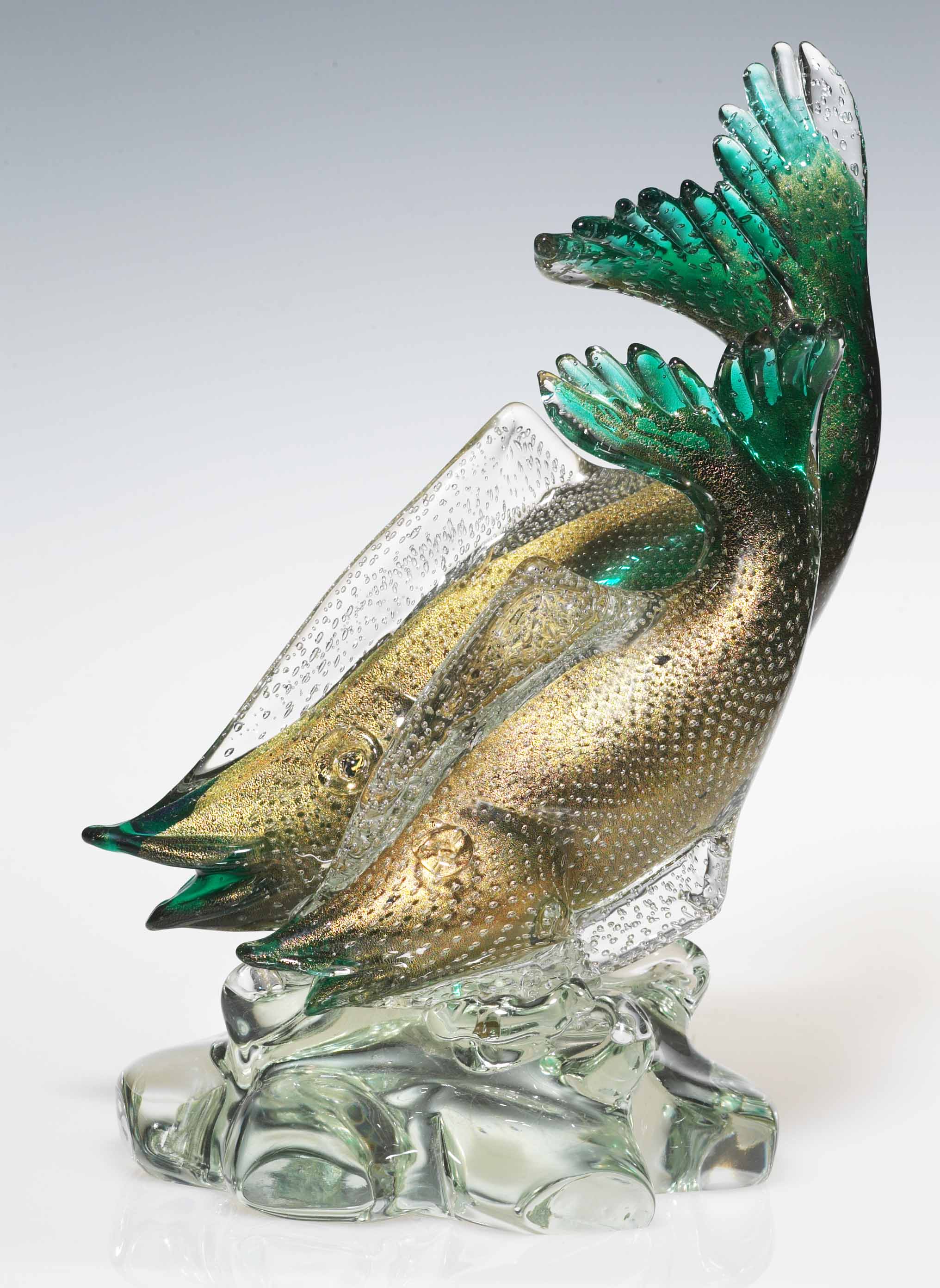 Scultura in vetro di Murano - Flavio Poli - Archimede Seguso 1938 ...