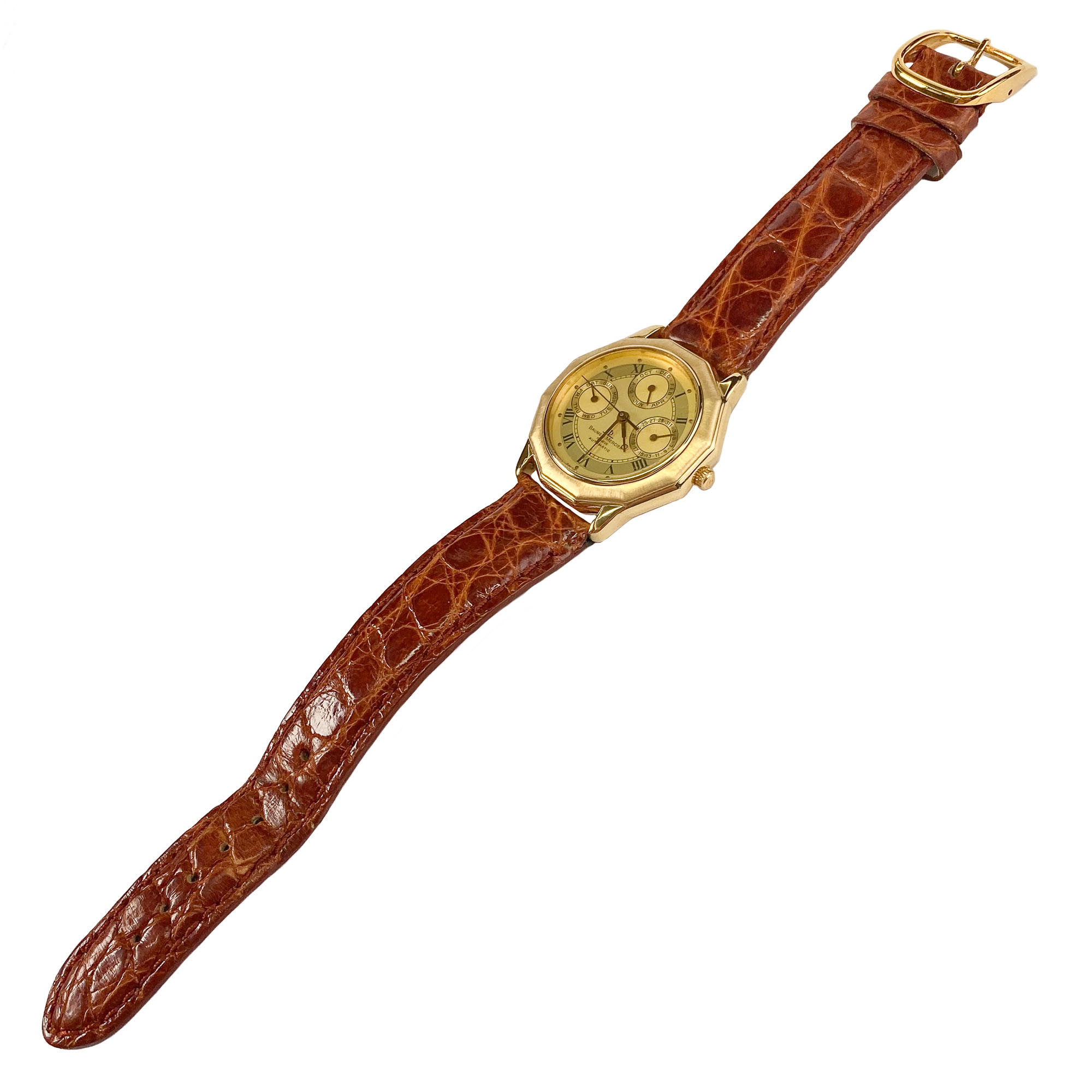 Orologio da polso in oro giallo 18 karati - Baume & Mercier - Svizzera ...